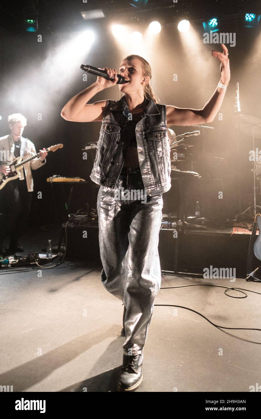 Copenhagen, Denmark. 03rd, December 2021. The Danish singer, songwriter ...