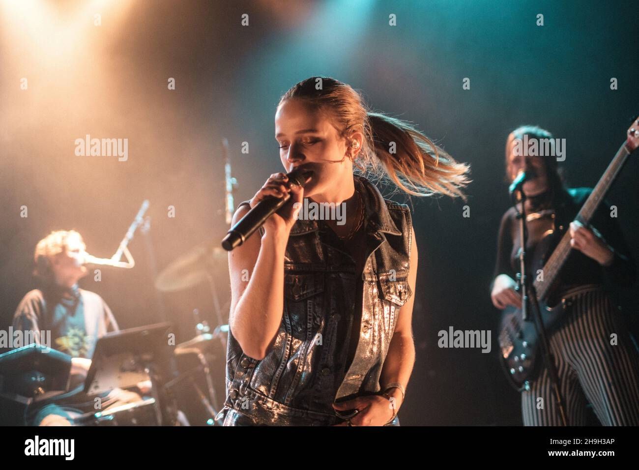 Copenhagen, Denmark. 03rd, December 2021. The Danish singer, songwriter ...