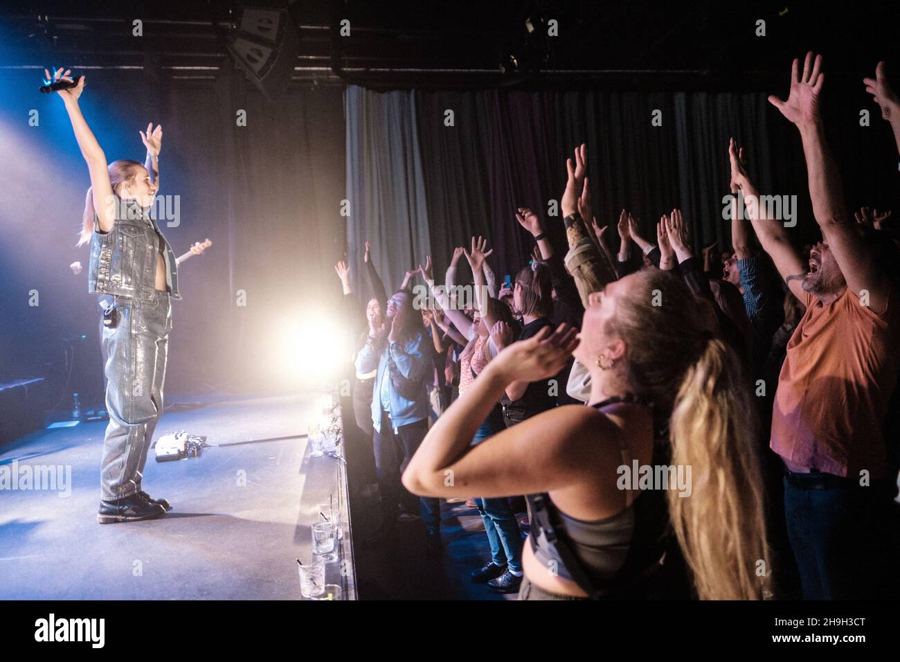 Copenhagen, Denmark. 03rd, December 2021. The Danish singer, songwriter ...