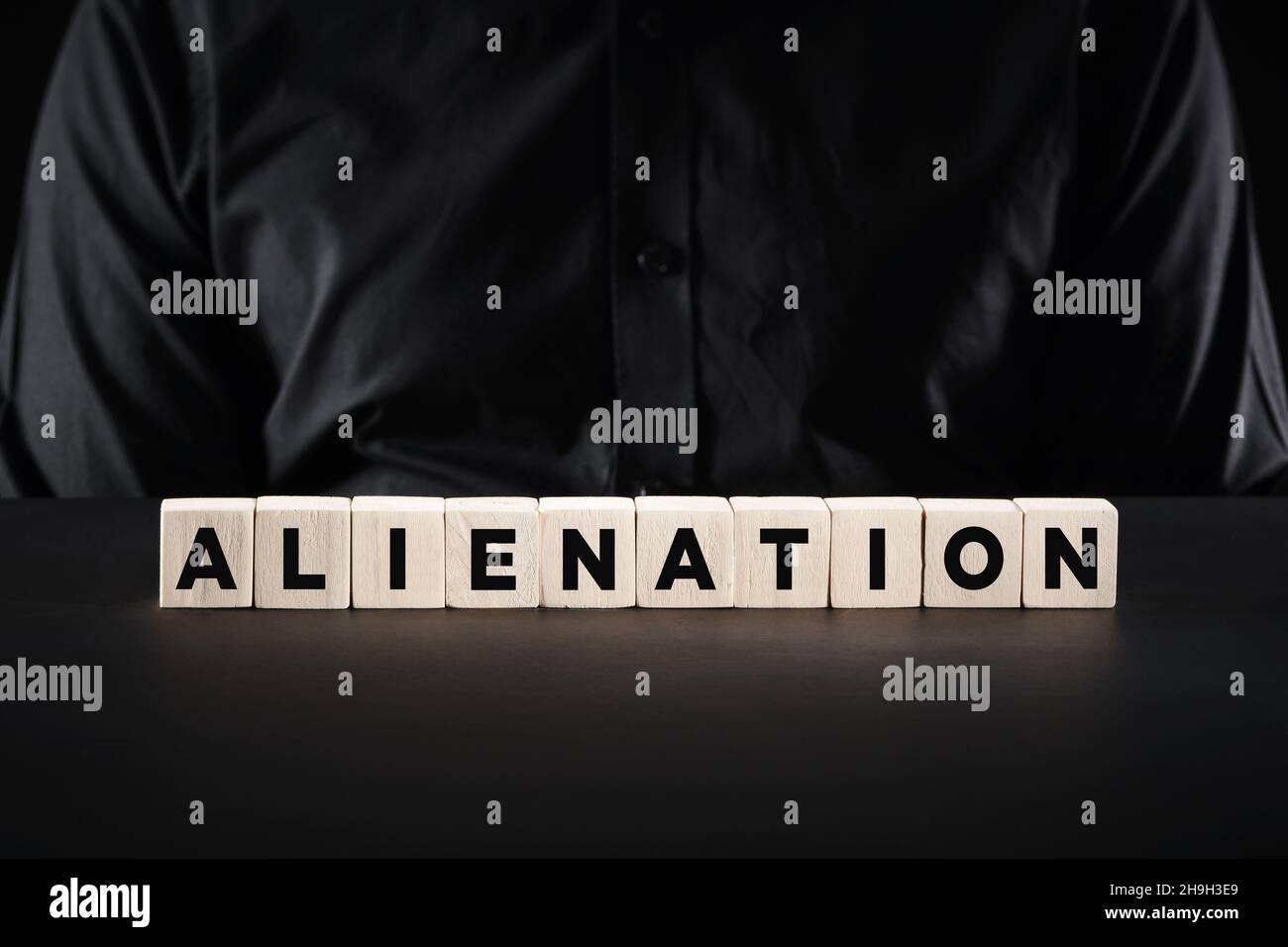 Alienated man work hi-res stock photography and images - Alamy