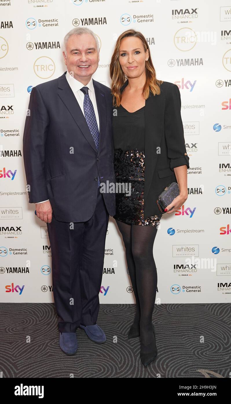 Eamonn Holmes and Isabel Webster arrive at the TRIC (Television and ...