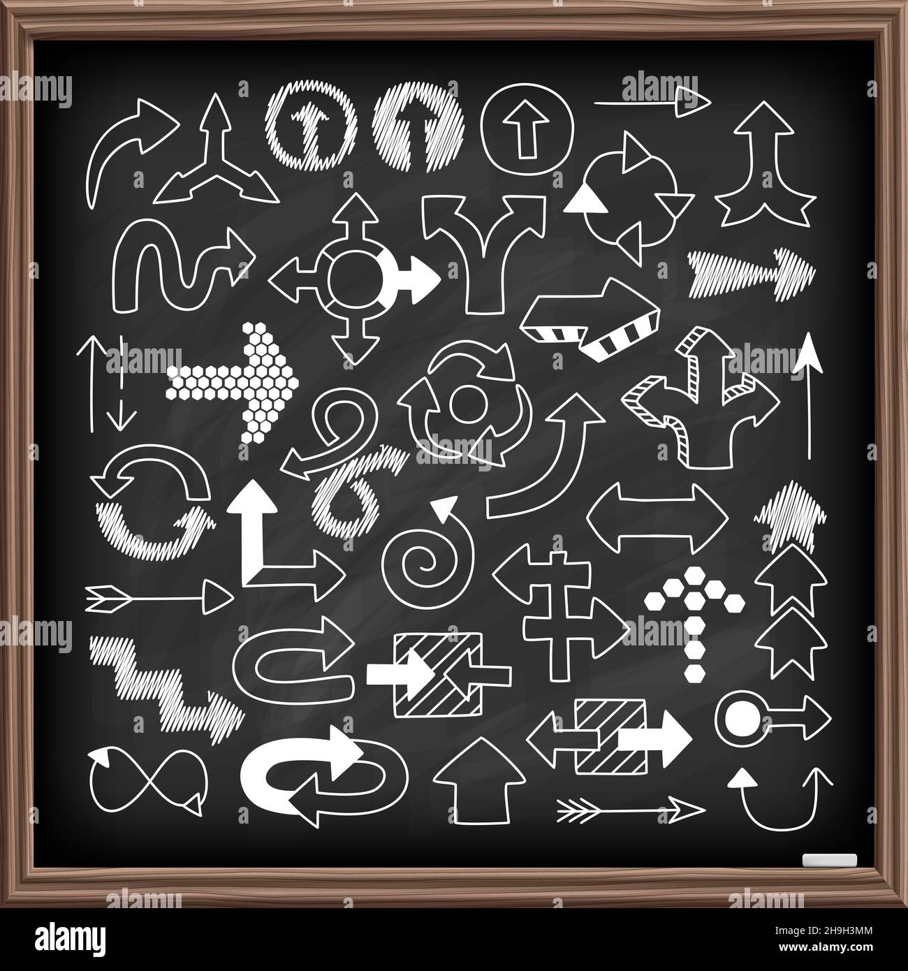 Collection arrow symbols cursor Stock Vector Images - Alamy