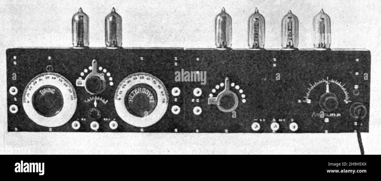 Superheterodyne hi-res stock photography and images - Alamy