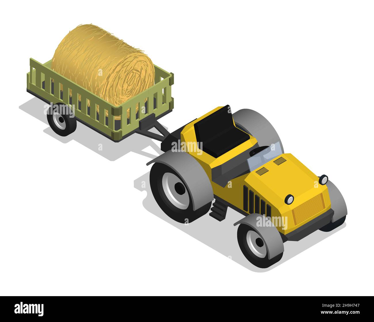 Small village lorry Stock Vector Images - Alamy