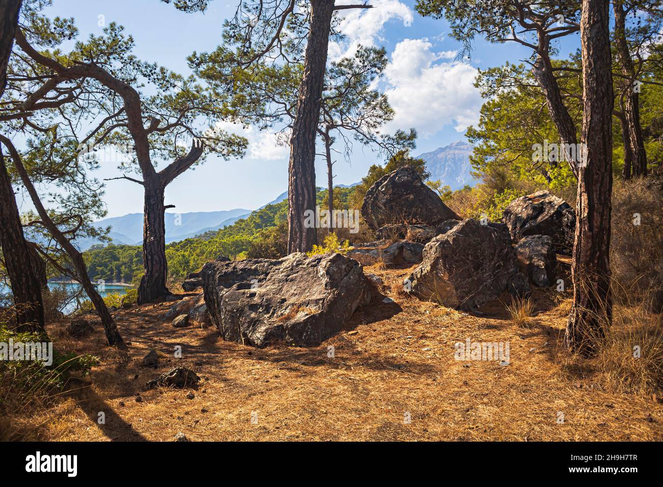 The coast of Antalya near Kemer, Antalya, Turkey Stock Photo - Alamy