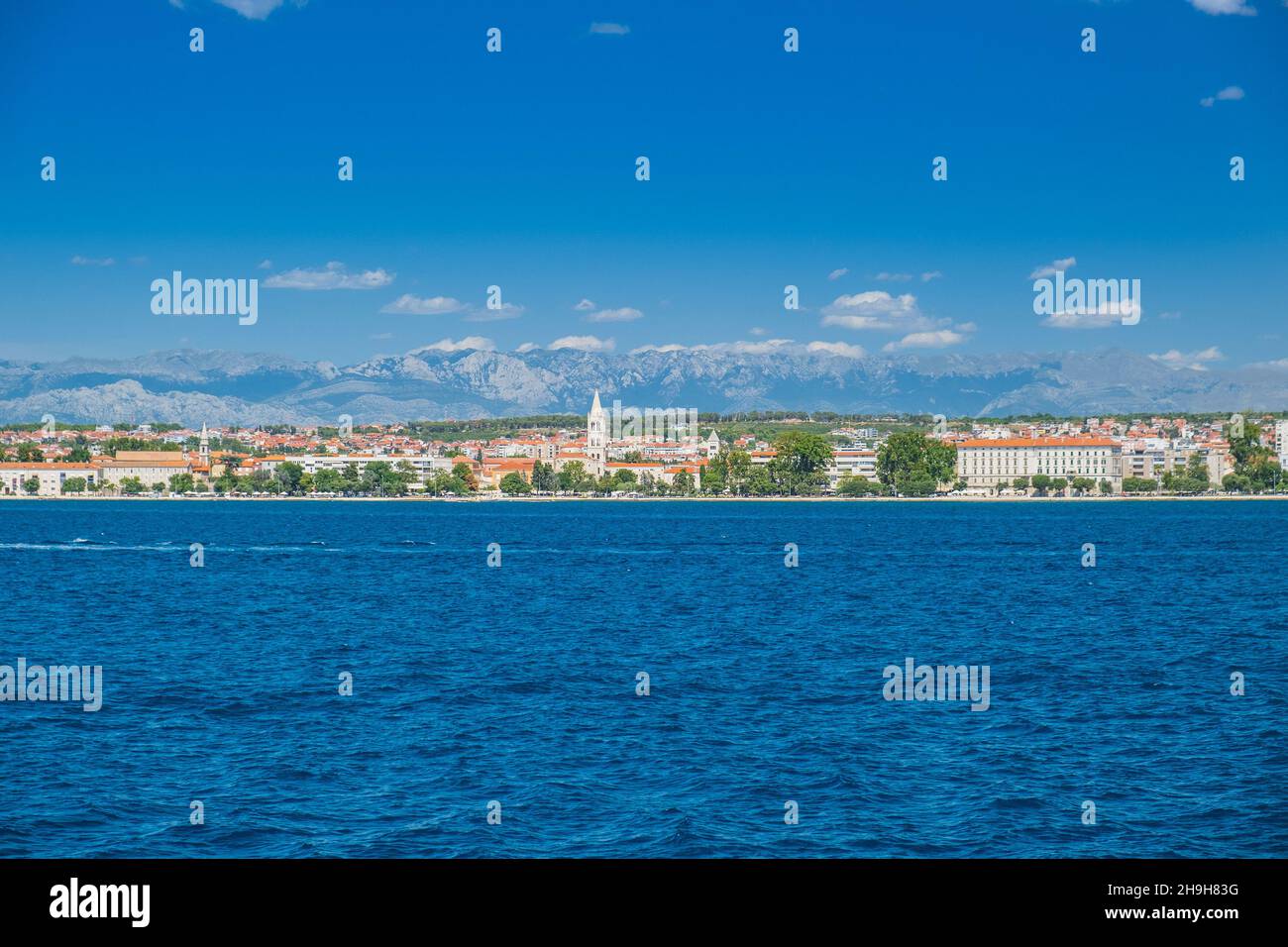 Panoramic waterfront view zadar croatia hi-res stock photography and ...