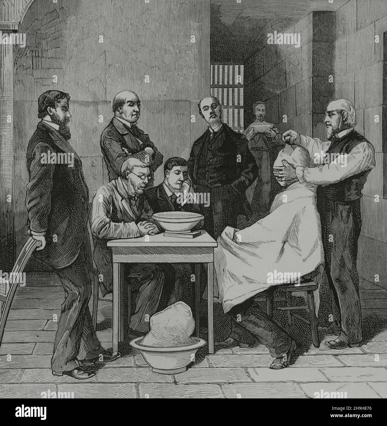 Making plaster cast 19th century hi-res stock photography and images ...