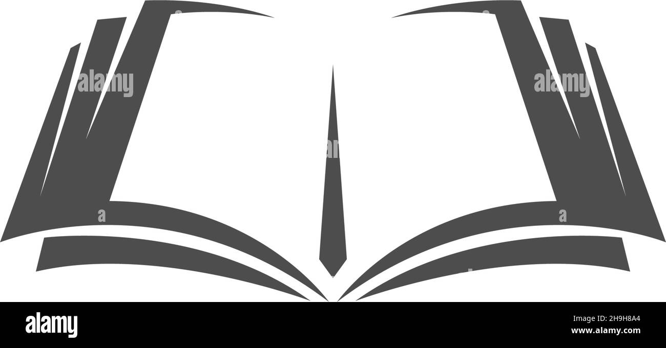 Book icon logo design template illustration vector Stock Vector Image ...