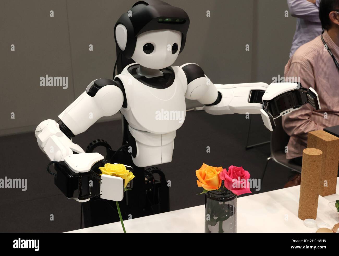 Tokyo, Japan. 7th Dec, 2021. Japanese electronics giant Sony's humanoid ...