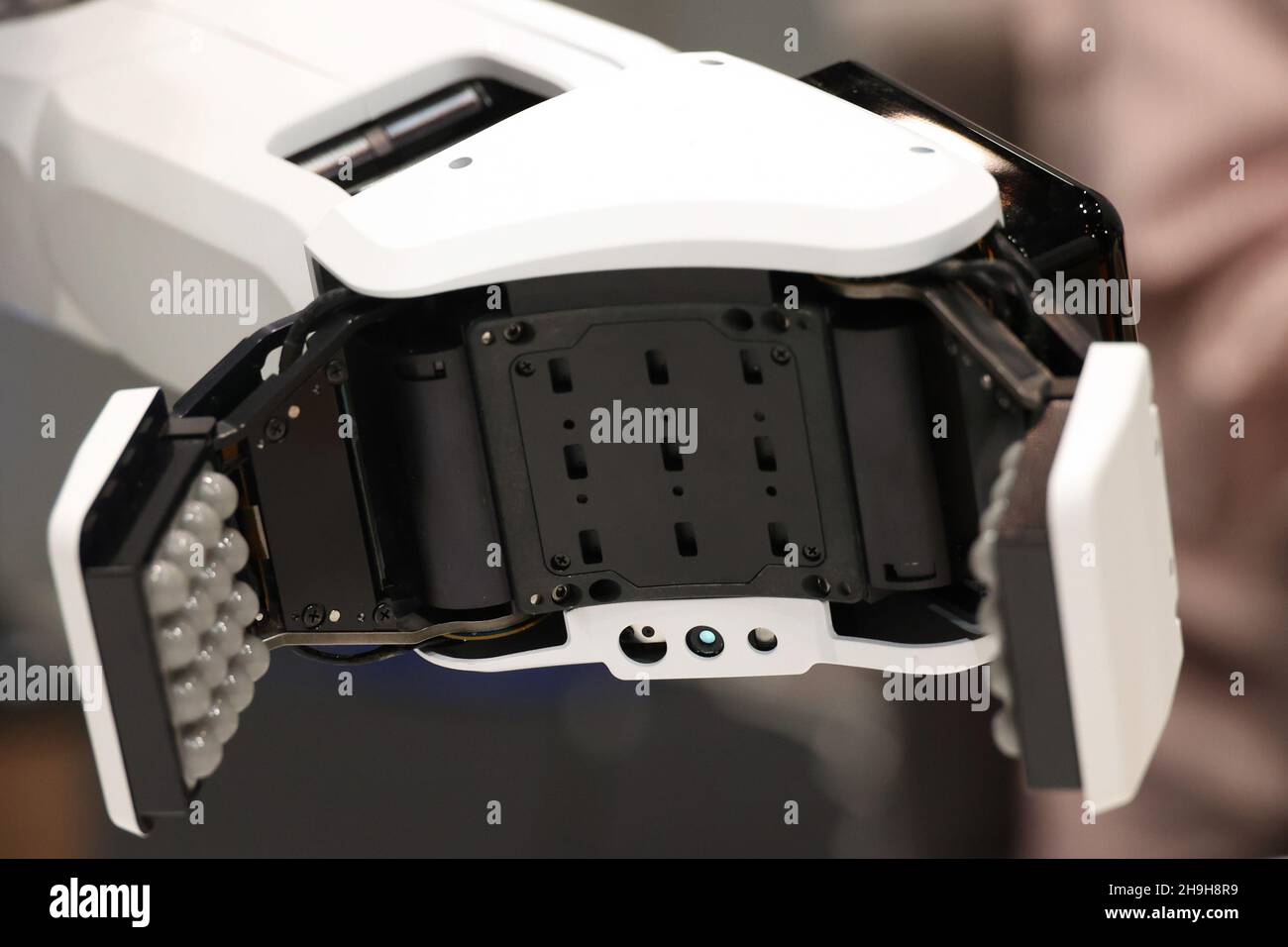 Tokyo, Japan. 7th Dec, 2021. Japanese electronics giant Sony's humanoid ...