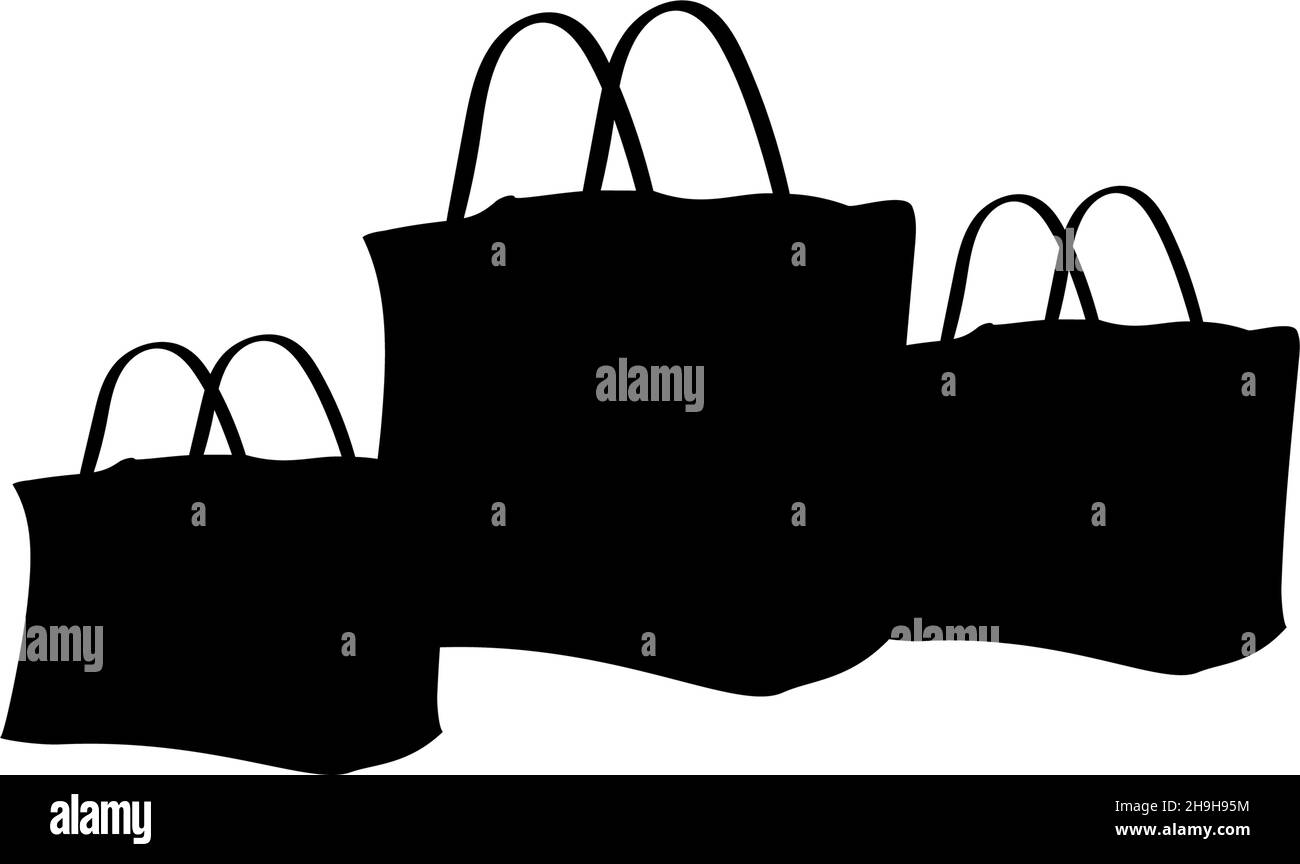 Shopping bag mockup icon Cut Out Stock Images & Pictures - Alamy