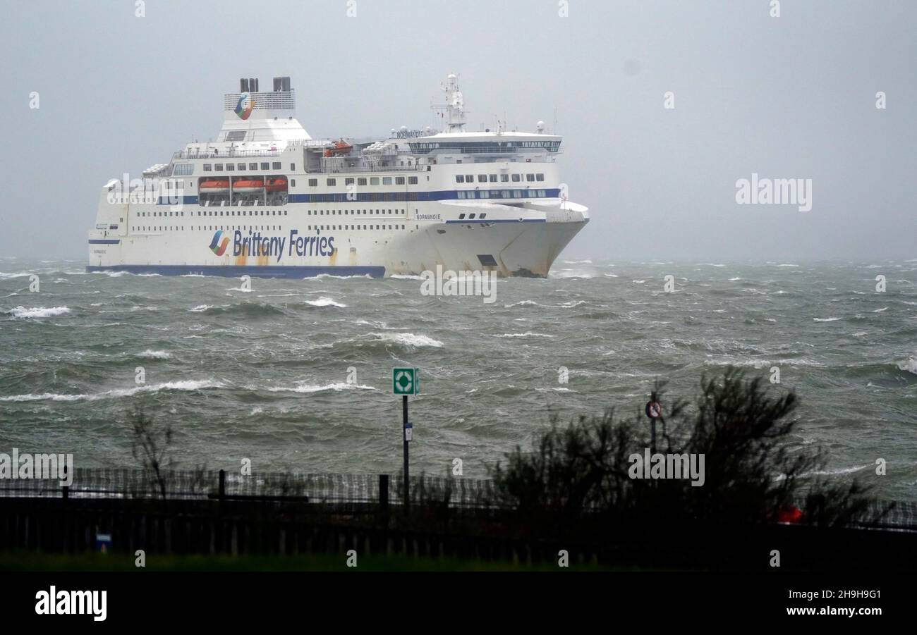 Brittany ferries storm hi-res stock photography and images - Alamy