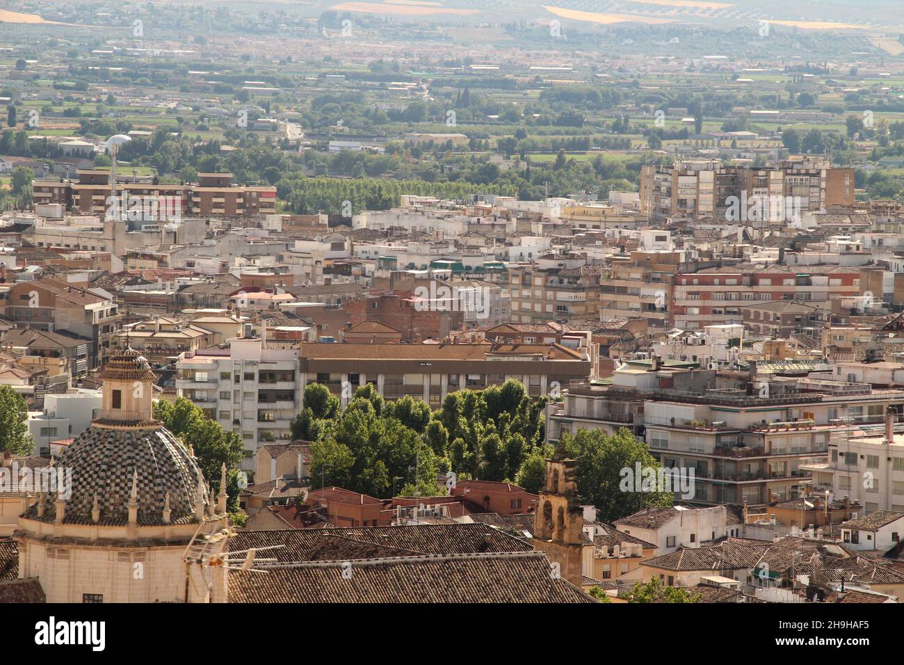 Traditional architecture and streets of Granada Stock Photo - Alamy