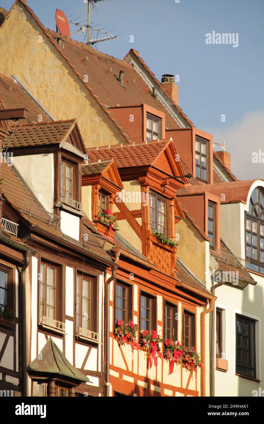 Traditional architecture of Nuremberg, Germany Stock Photo - Alamy