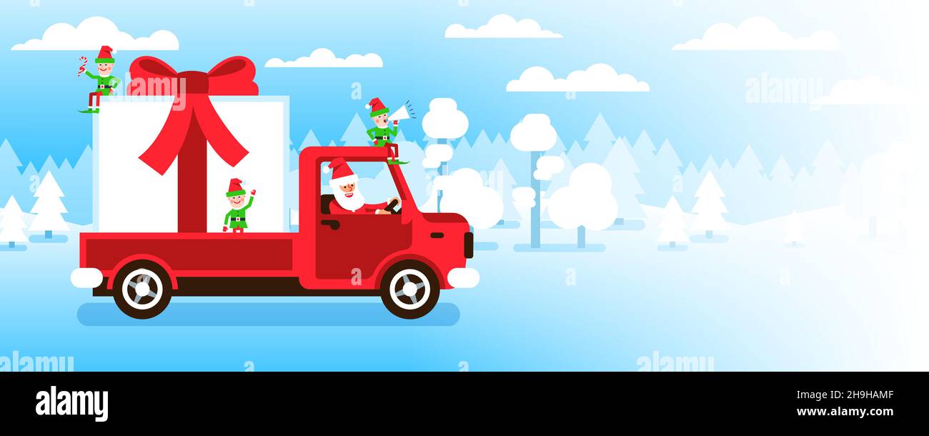 Elf van Stock Vector Images - Alamy