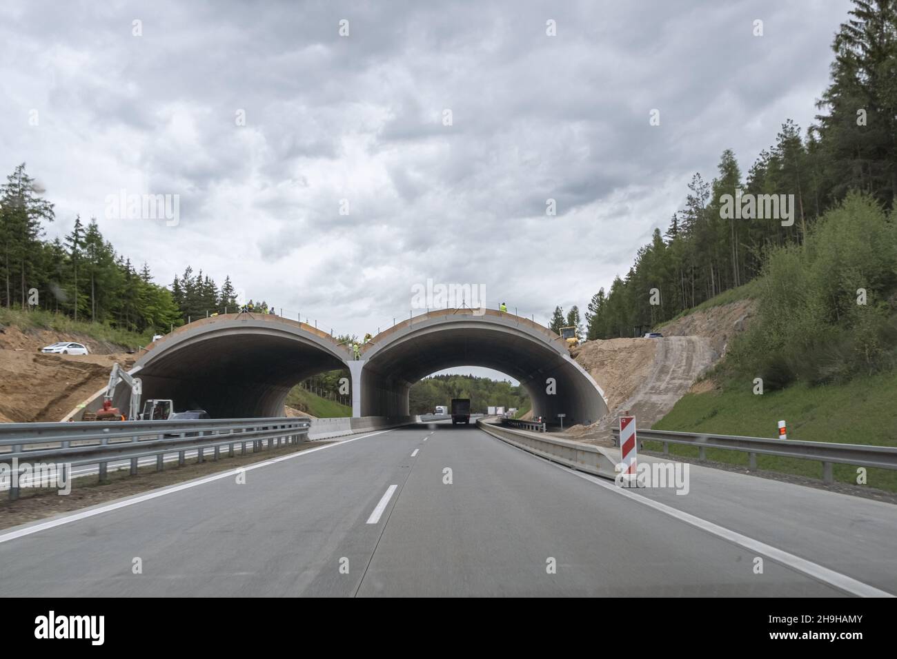 Animal highway land bridge hi-res stock photography and images - Alamy