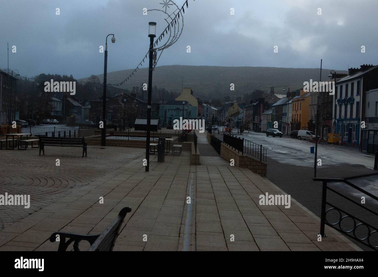 Tuesday 7 Dec, Bantry West Cork, Ireland; Storm Barra hit land this ...