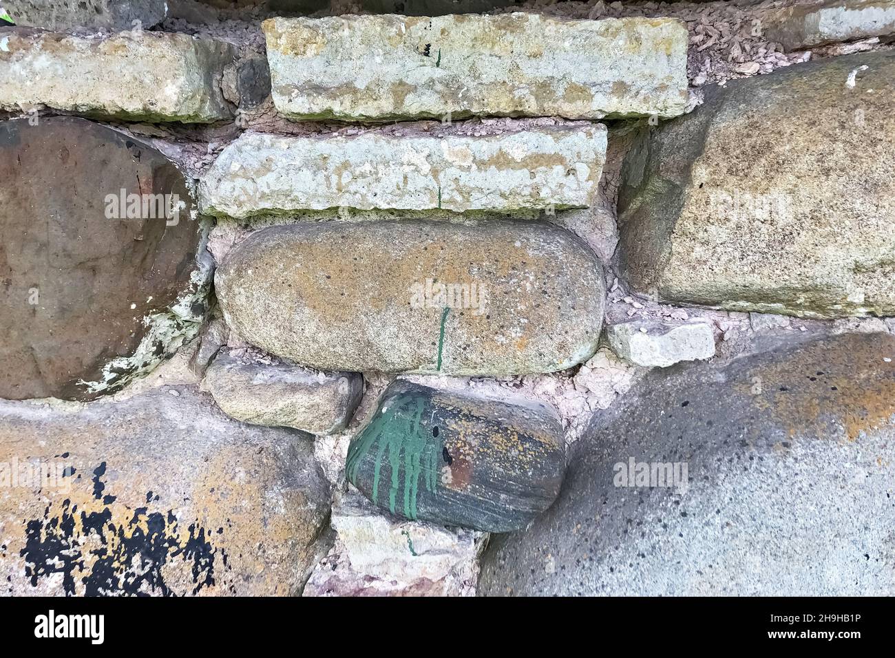 Fortress wall texture hi-res stock photography and images - Alamy