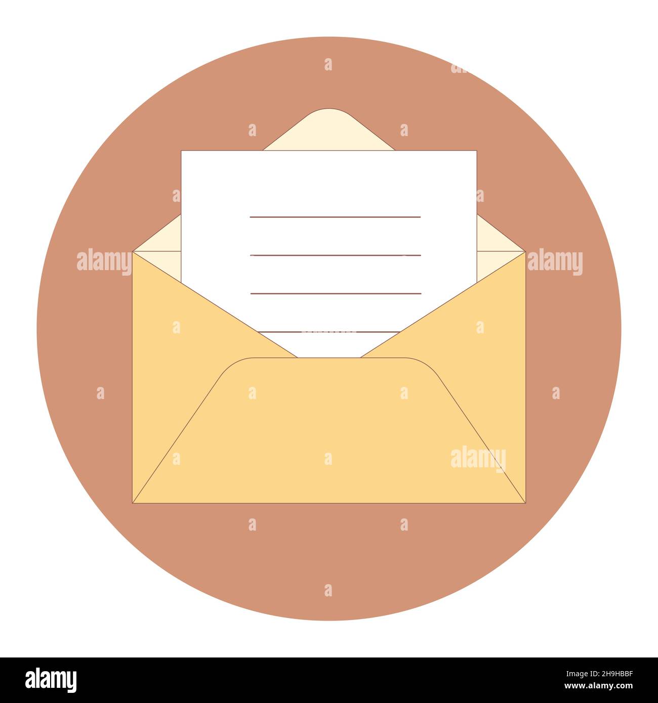 Letter handwritten envelope hi-res stock photography and images - Alamy