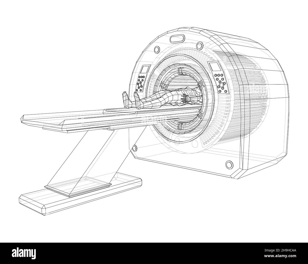 Hospital room bed patient modern Black and White Stock Photos & Images ...