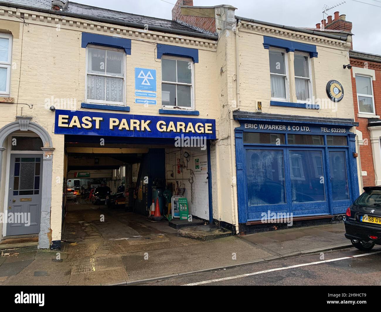 East Park Garage Northampton Northamptonshire UK Ivy Road repair shop ...
