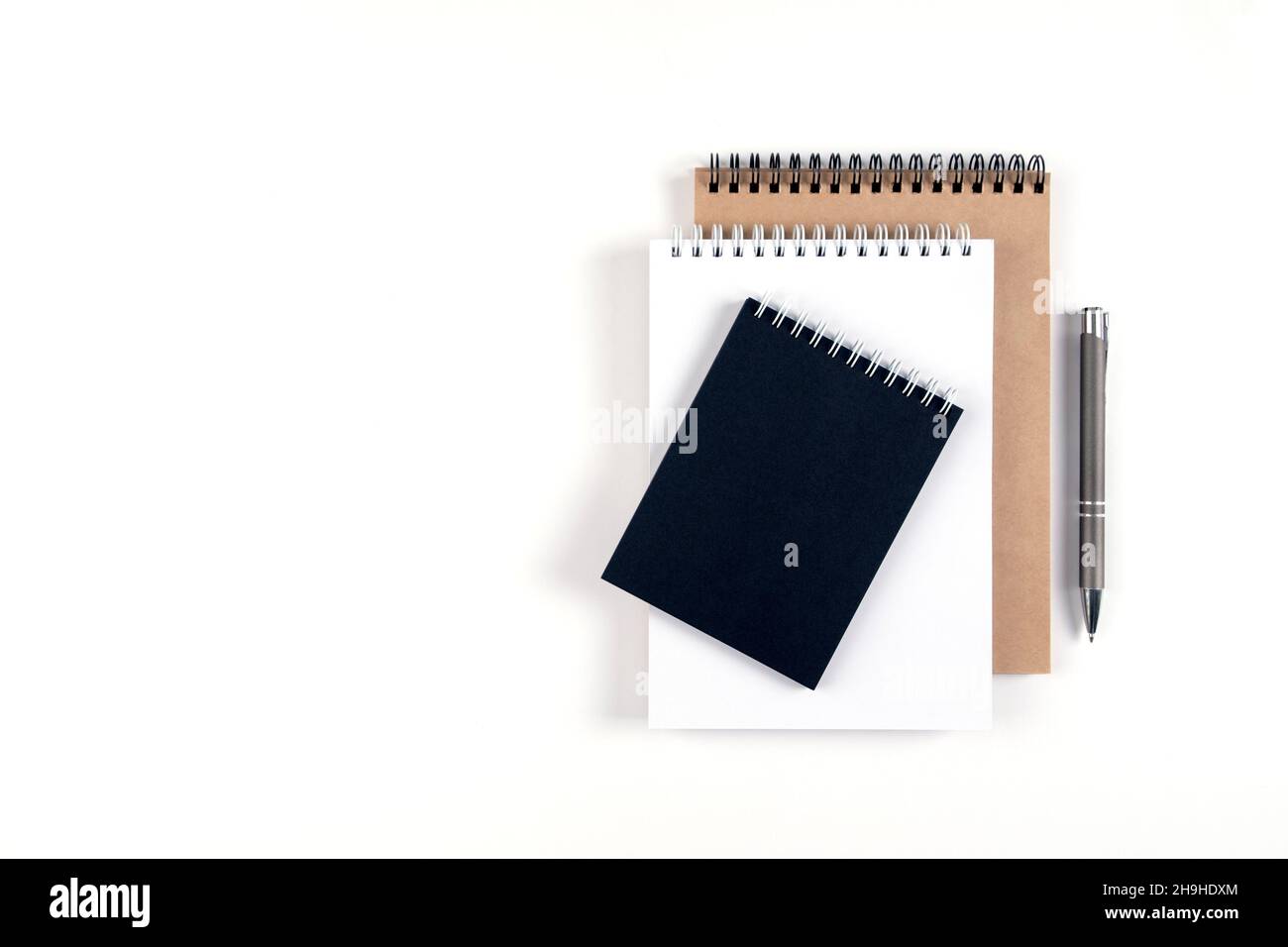 Three blank white paper Cut Out Stock Images & Pictures - Alamy