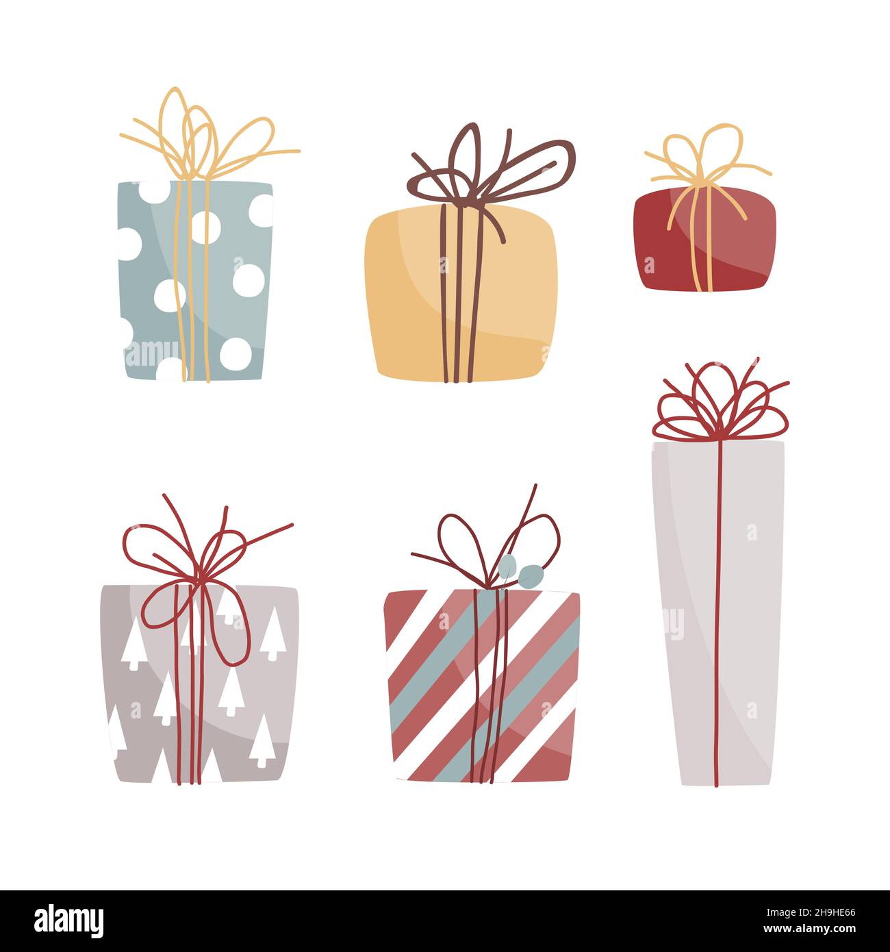 Wrapping Presents Clipart