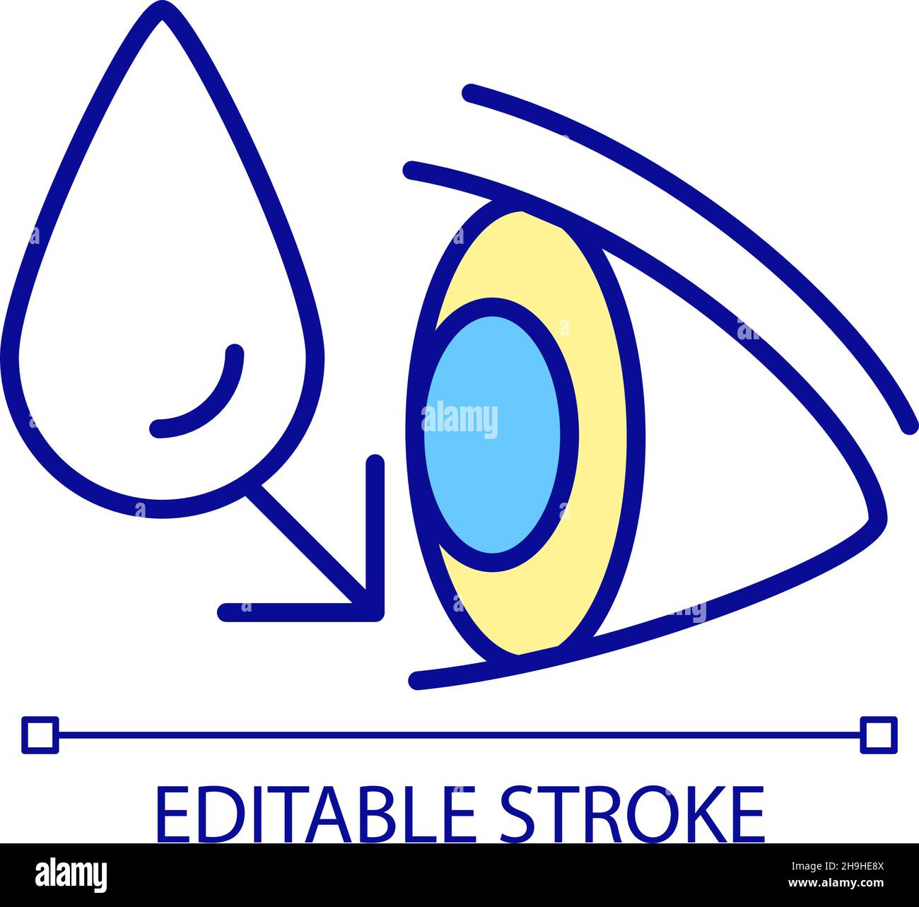 Eye doctor oculist in Cut Out Stock Images & Pictures - Alamy