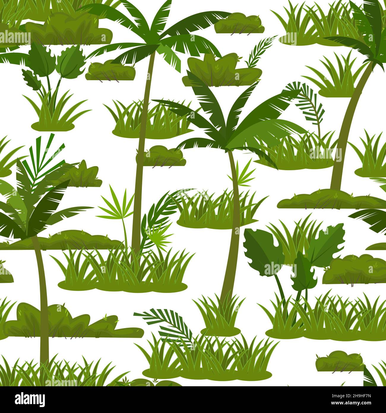 Palms greenery Stock Vector Images - Alamy