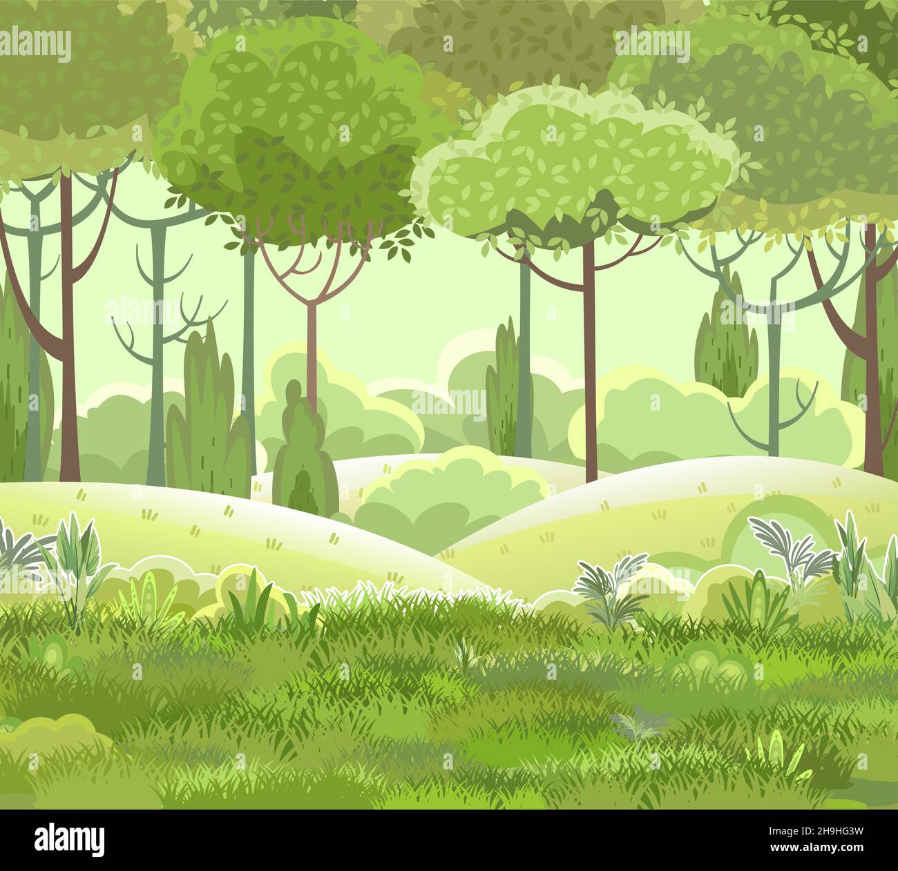 Vector flat art lush Stock Vector Images - Alamy