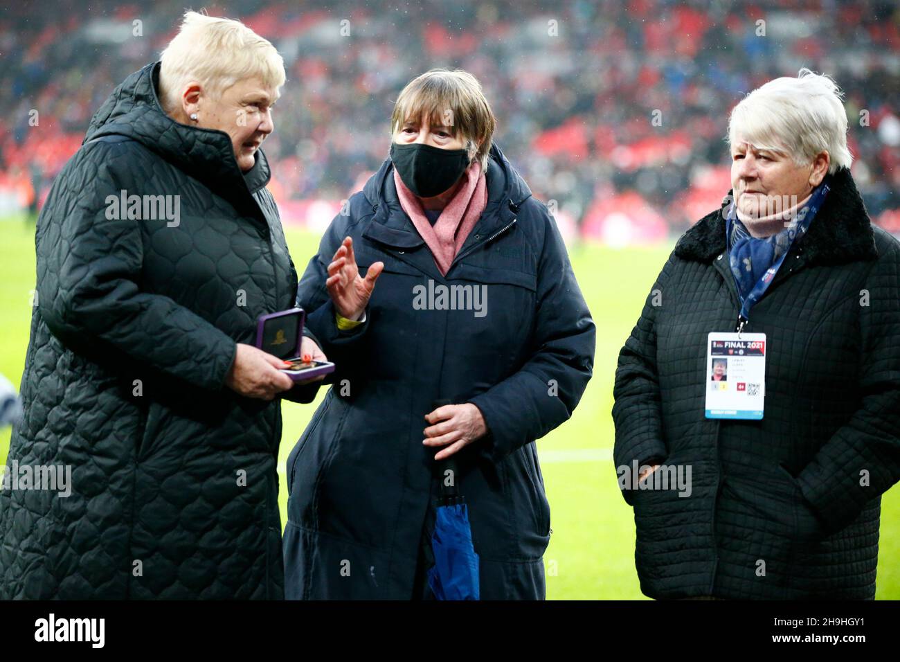 LONDON, England - DECEMBER 05: L-RSue Hough MBE (Women's Conference ...