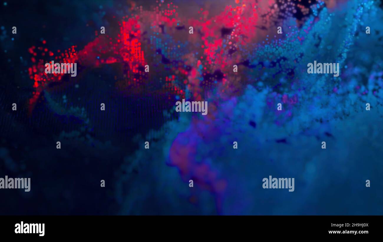 Abstract background 8-bit. 8 bit galaxy in outer space Stock Photo - Alamy