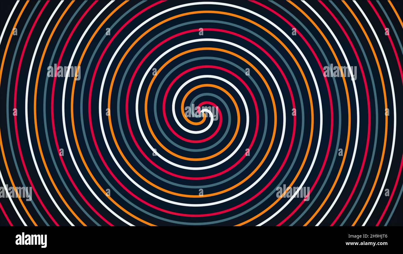 Spiral glowing effect abstract circular color trails, abstract. Colored ...