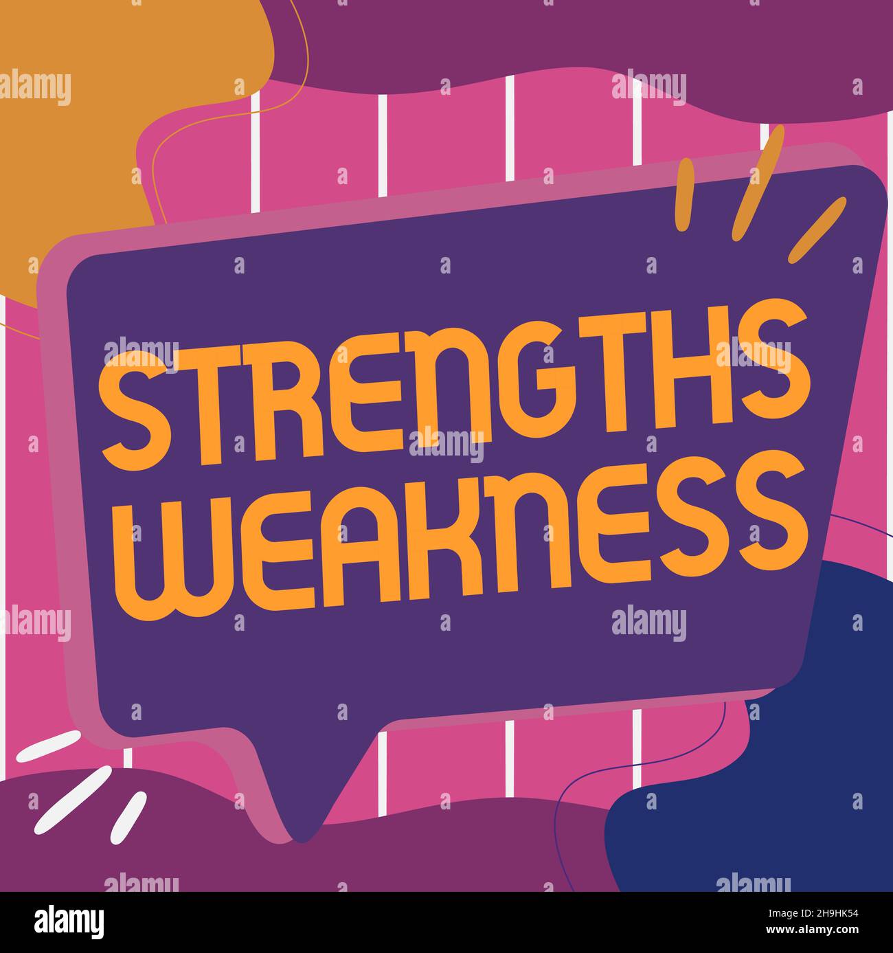 Writing displaying text Strengths Weakness. Concept meaning Opportunity ...