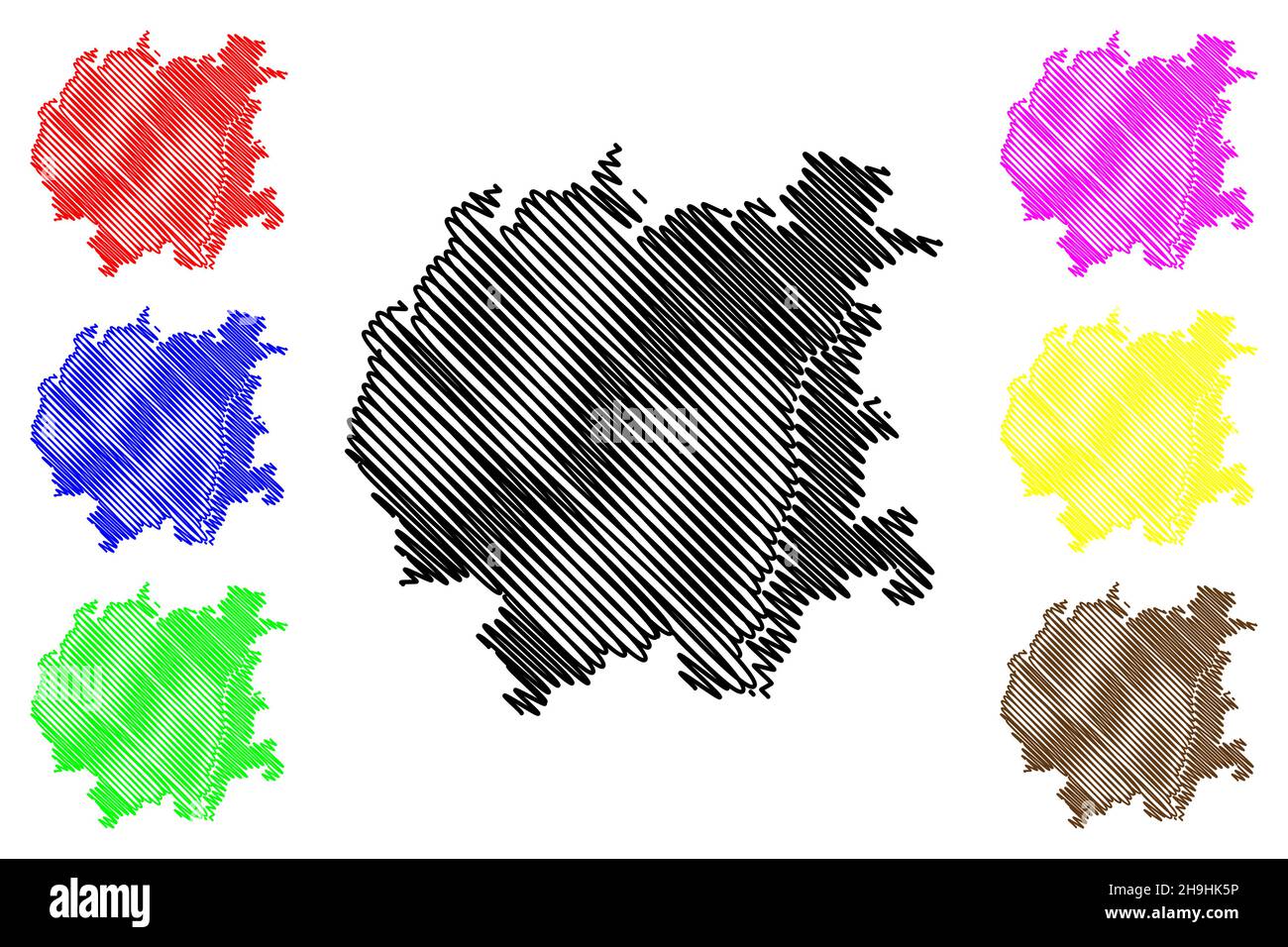 Jehanabad district (Bihar State, Magadh division, Republic of India ...