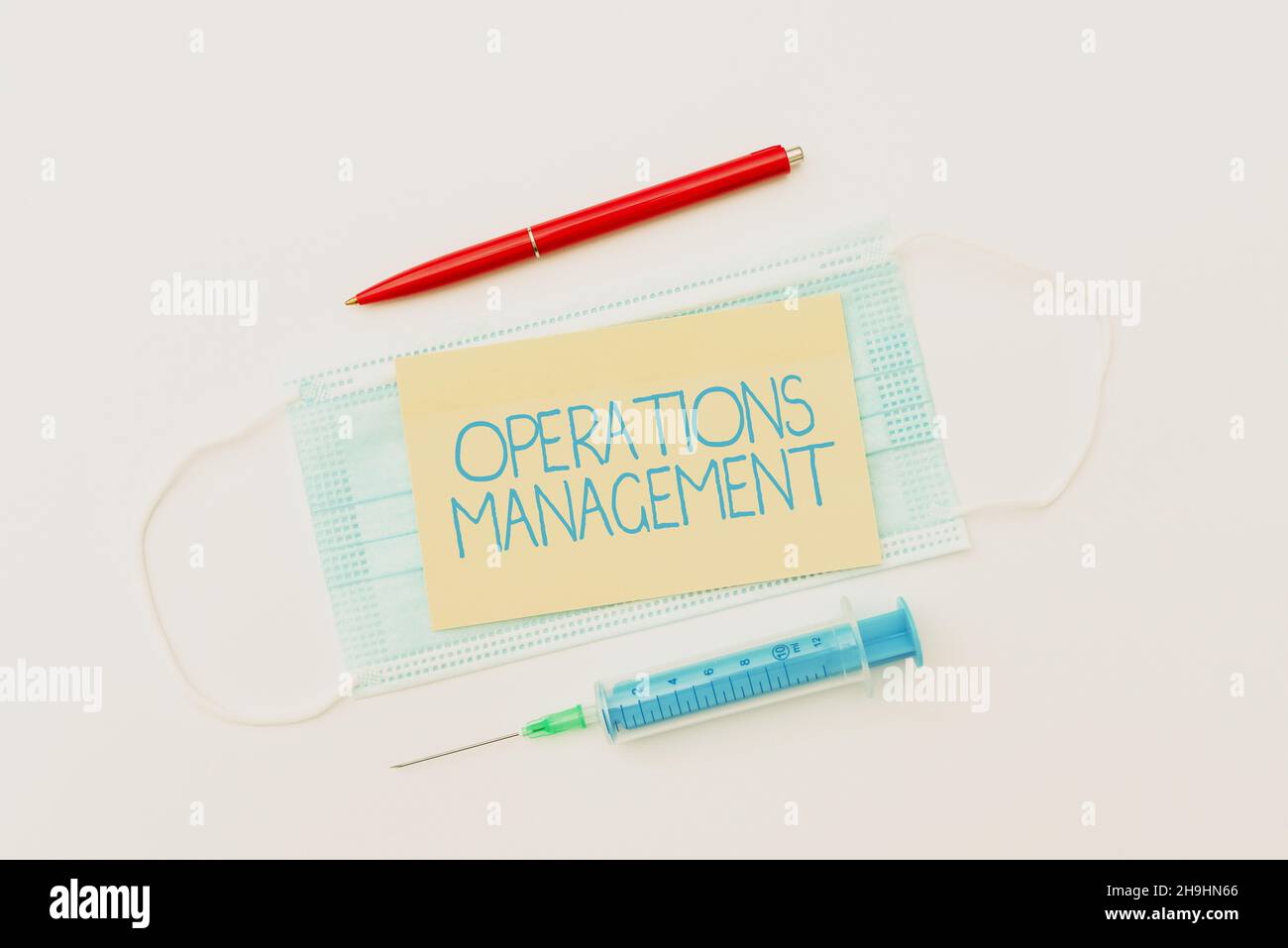 Conceptual caption Operations Management. Business overview ensure Inputs to Output the ...