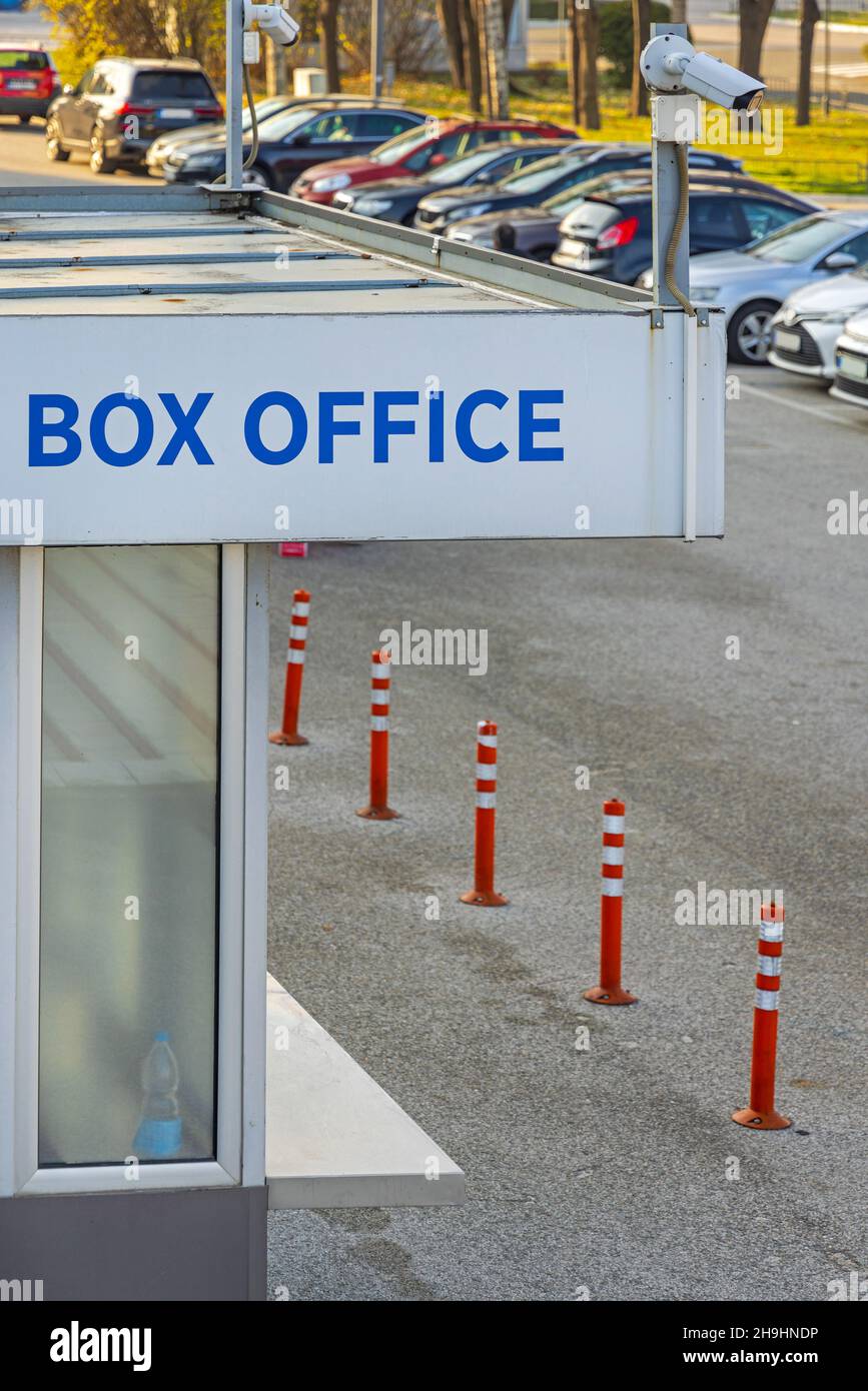 Fairground ticket booth hi-res stock photography and images - Alamy