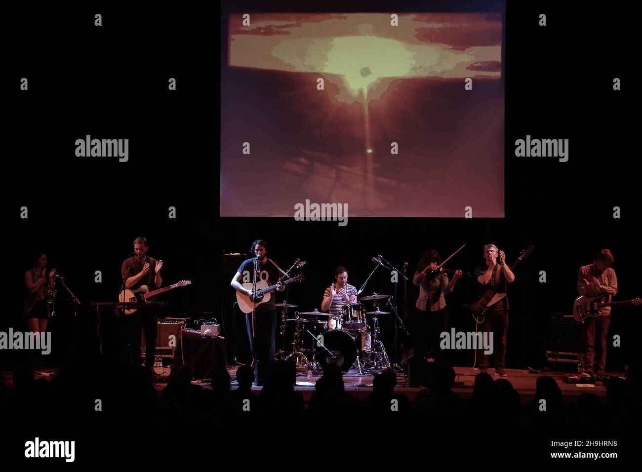 Cheek Mountain Thief performing at The Purcell Room at The South Bank ...