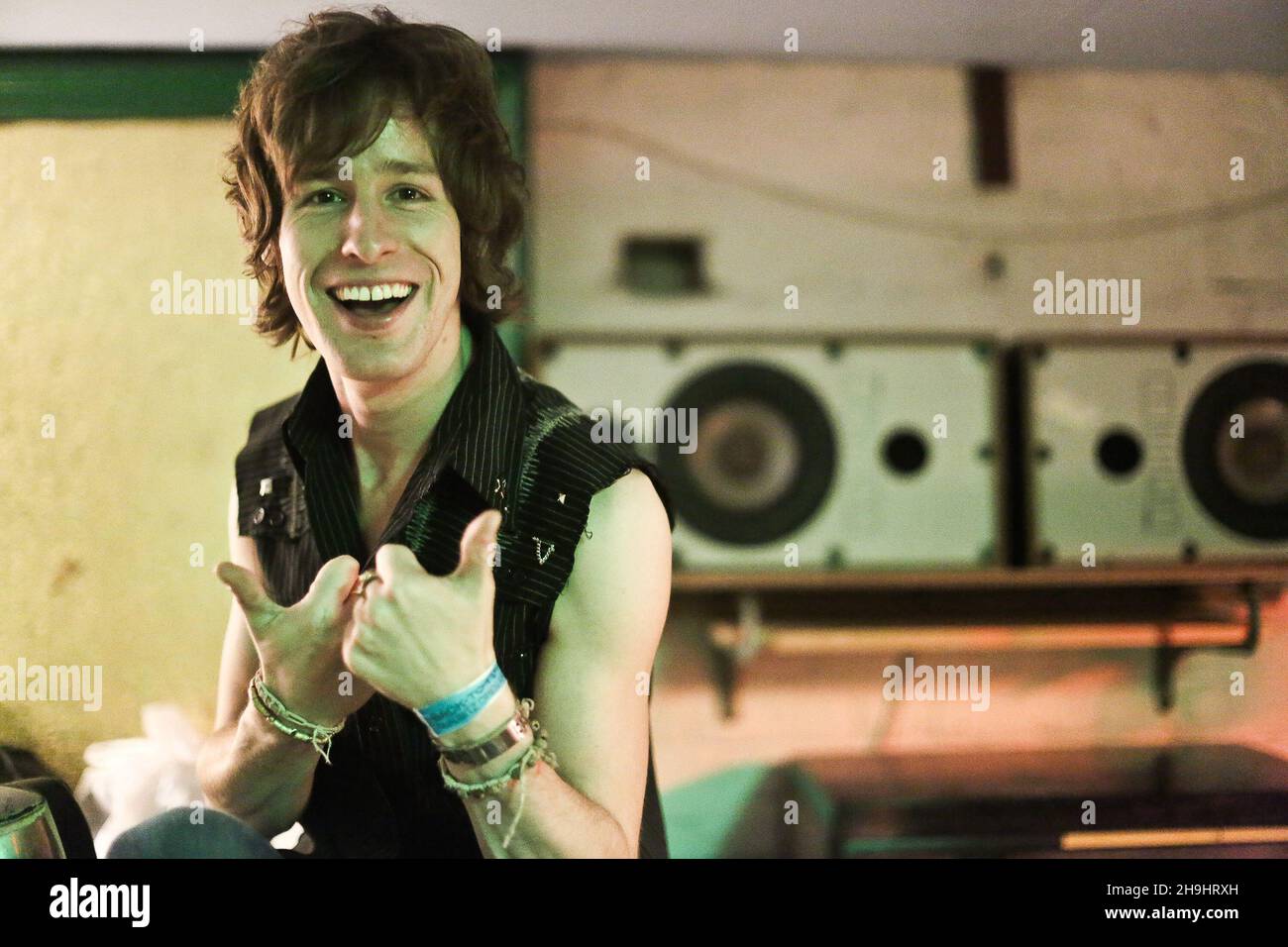 Singer Alex Gold formerly of the Wutars poses during a portrait session ...