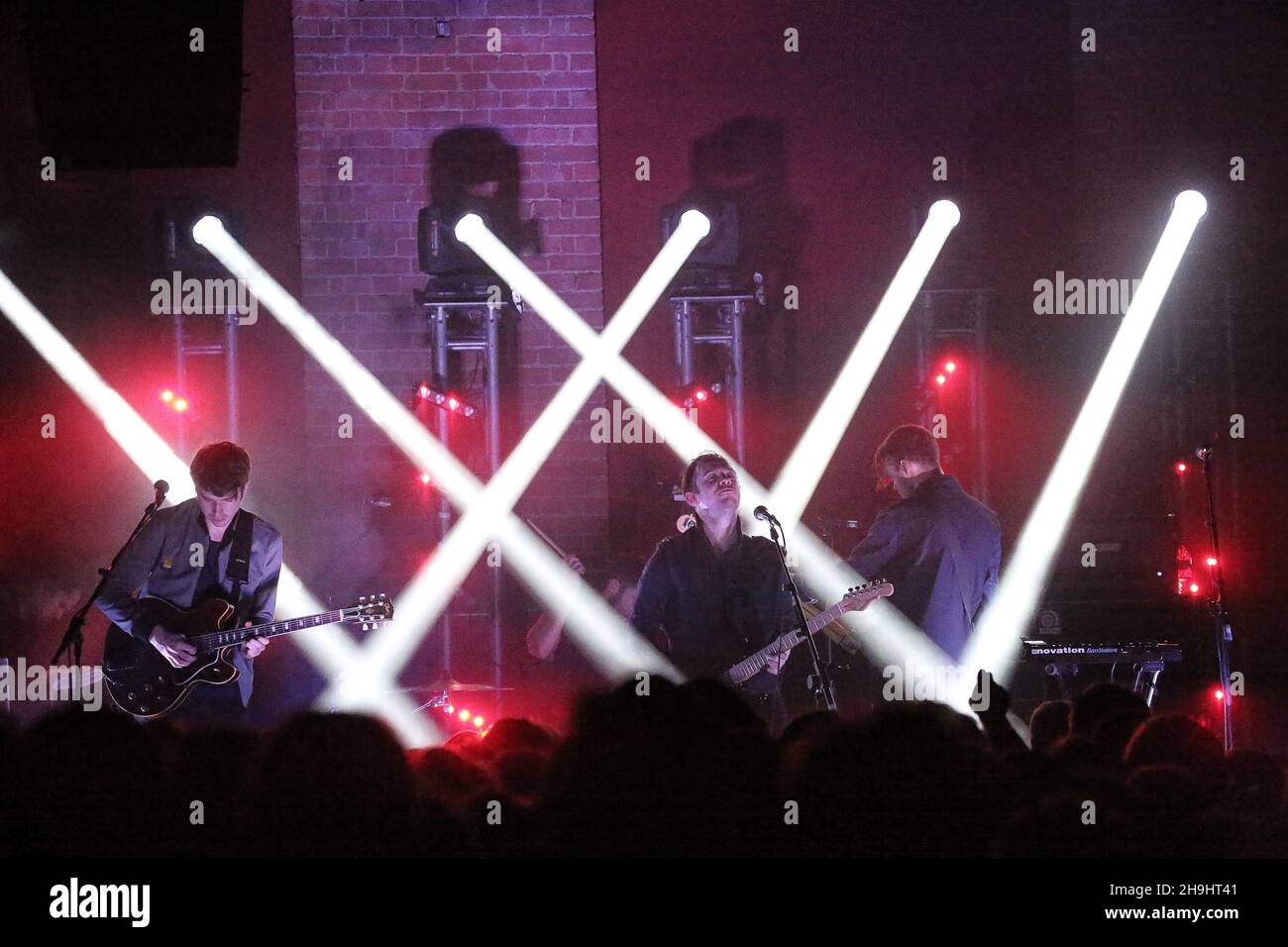 Everything Everything performing live on stage at Village Underground ...