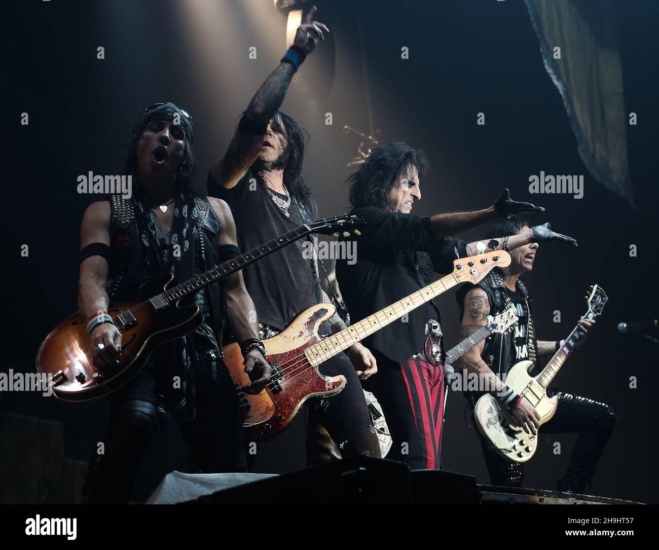 Alice Cooper performing his Halloween Night of Fear at Wembley Arena ...