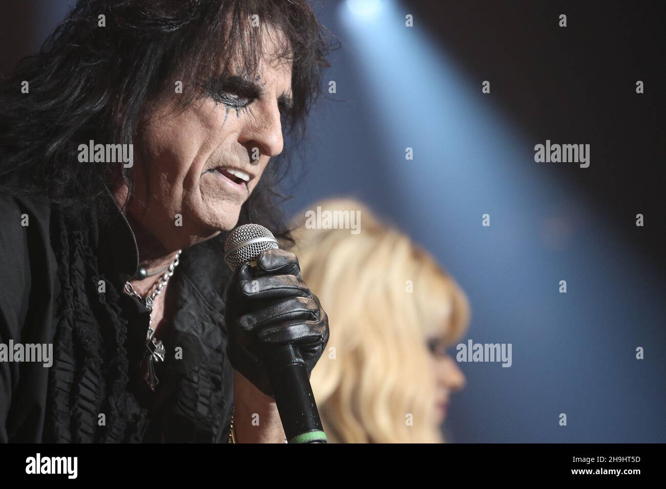 Alice Cooper performing his Halloween Night of Fear at Wembley Arena ...