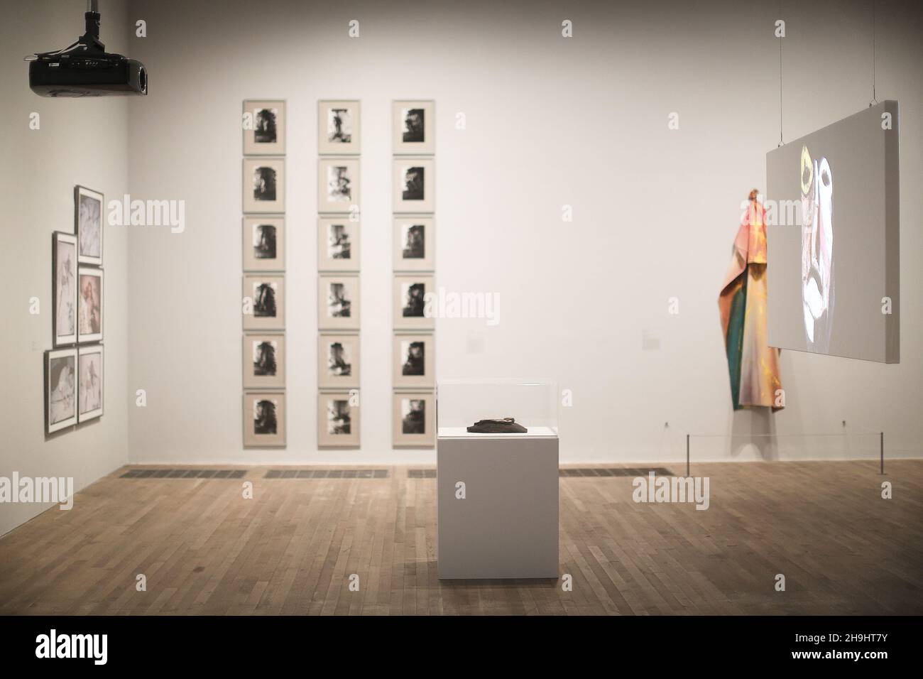Artwork on display at "A Bigger Splash: Painting after Performance ...