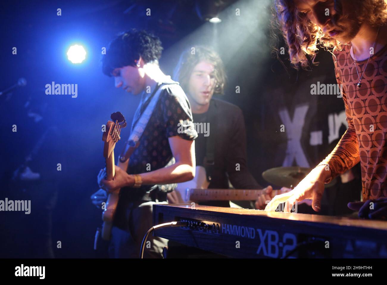 Charlie Bowyer and the Voyeurs performing live on stage at XFM's X ...