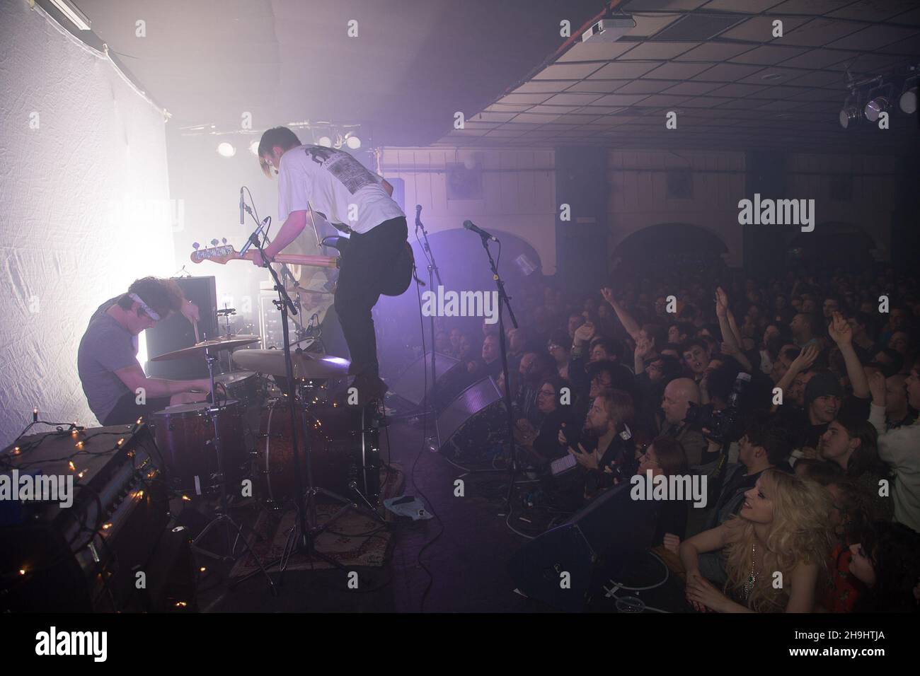 Palma Violets performing live on stage at the Boston Arms, London Stock ...
