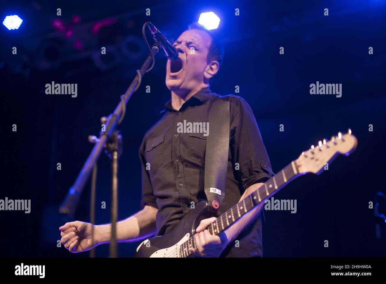 David Gedge of The Wedding Present live on stage at The Bowery in New ...