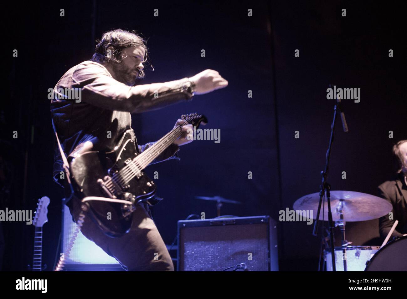Heaven performing live on stage at The Bowery in New York Stock Photo ...