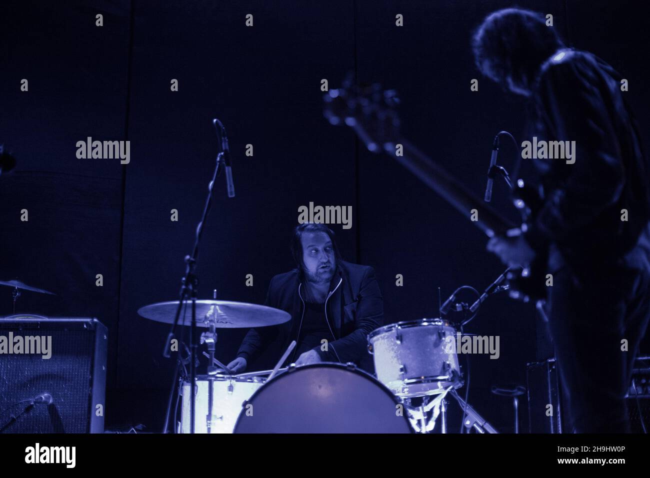 Heaven performing live on stage at The Bowery in New York Stock Photo ...