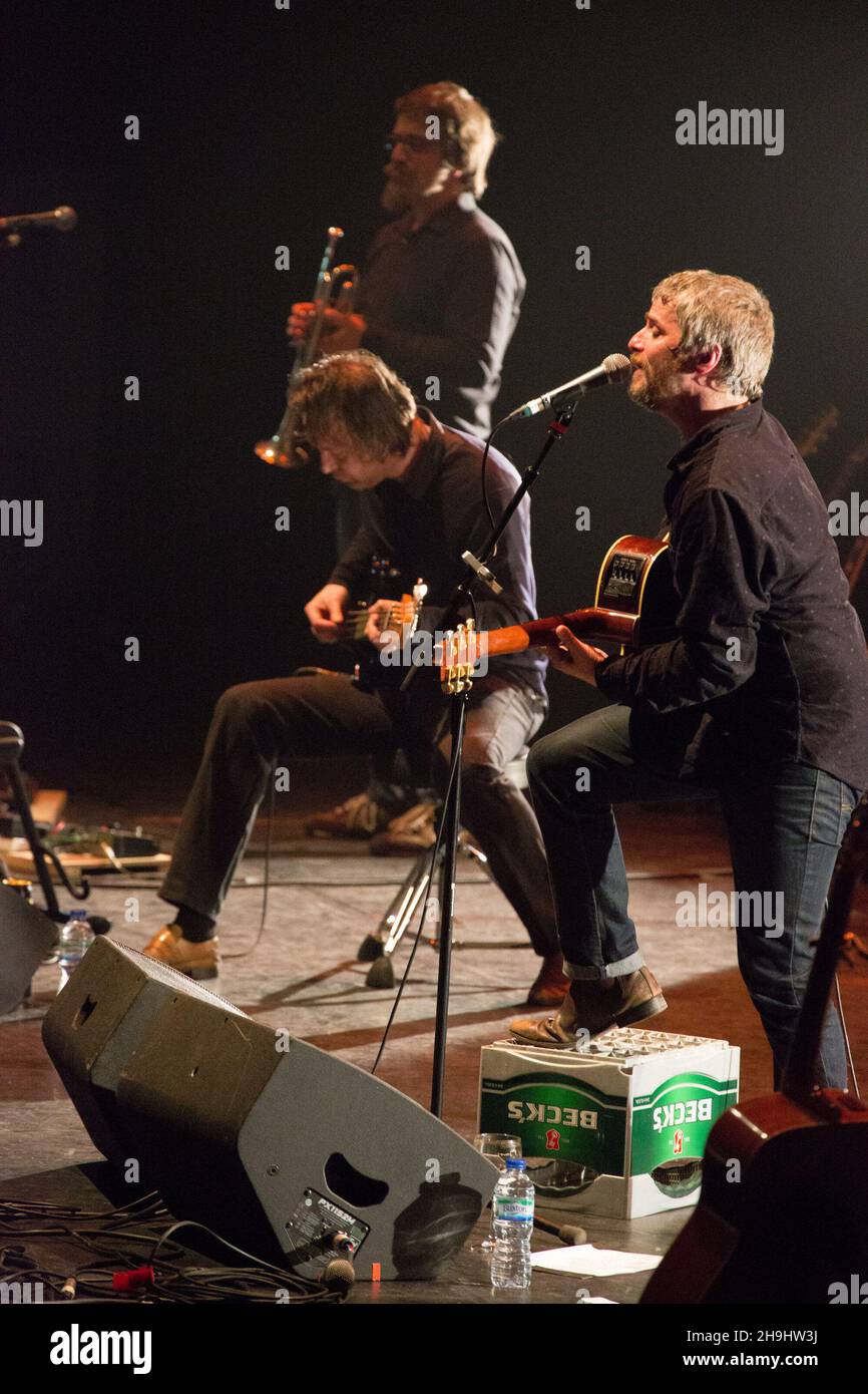 I Am Kloot live on stage at the Barbican in London Stock Photo - Alamy