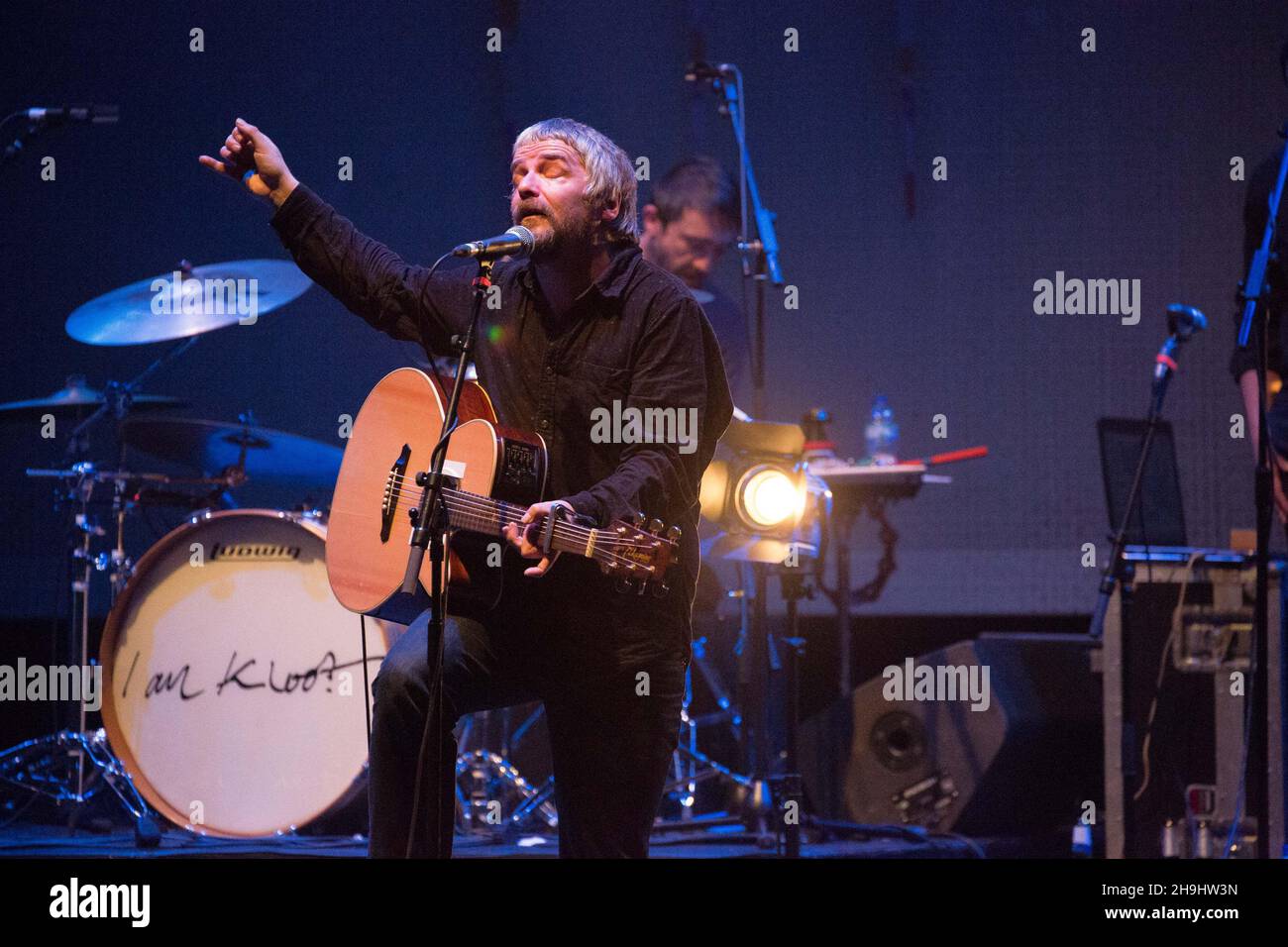 I Am Kloot live on stage at the Barbican in London Stock Photo - Alamy